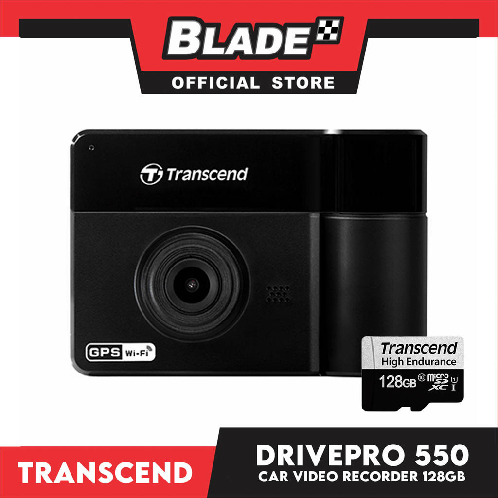 Transcend Drive Pro 550 Dashcam 128GB | Shopee Philippines
