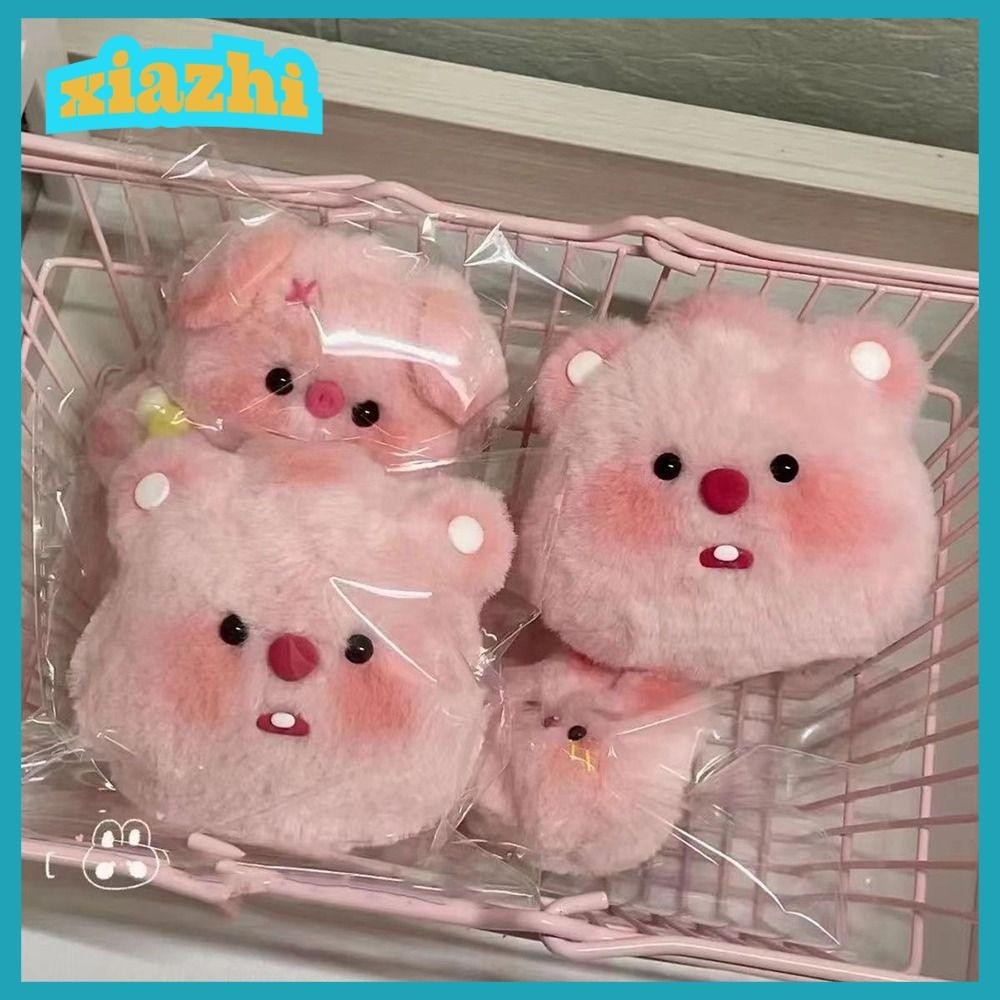XIAZHI Loopy Beaver Pendant, Plush Stuffed Dolls Loopy Beaver Keychain ...