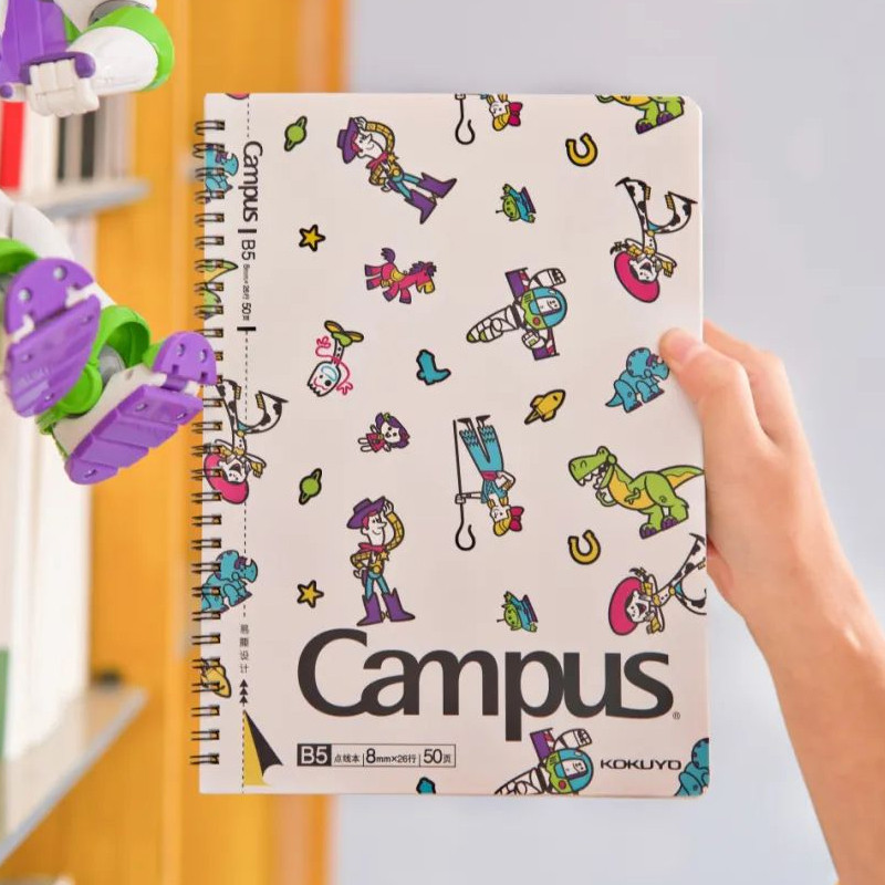 Disney Coil Notebook Limited campus Student Easy-Tear Double Spiral ...