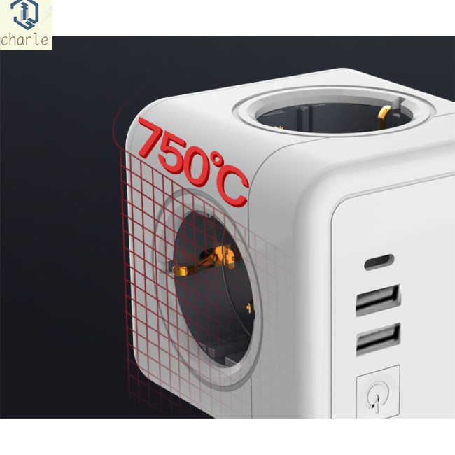 Limited-time offer!! Sockets adapter Cube 16 A 3680 W charging station ...
