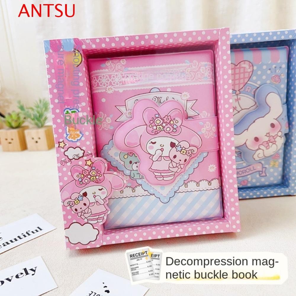 ANTSU 3D Decompression Notebook, Color Page Kuromi Kuromi 3D Diary ...