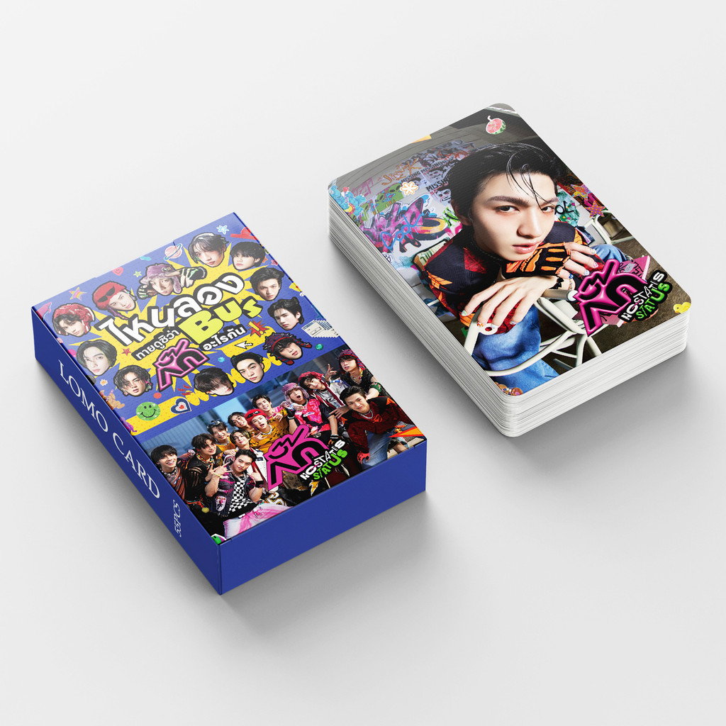 30-55pcs BUS No-status Status Photocards Transformer because of you i ...