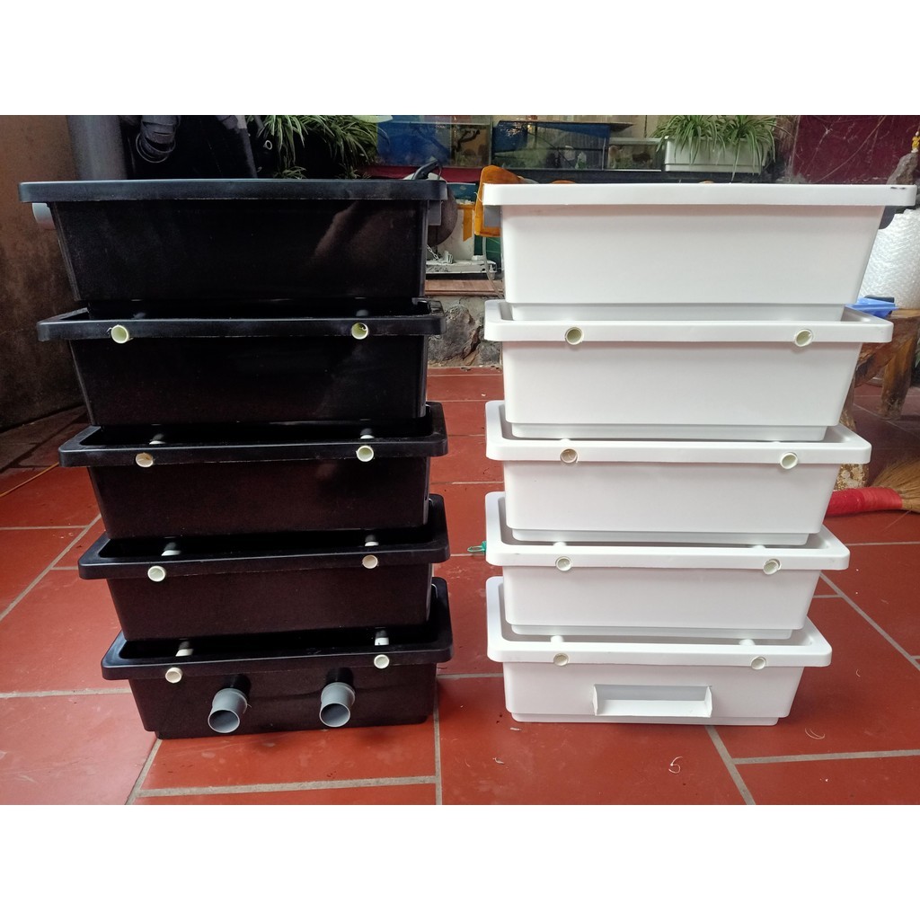 Baki loc aquarium filter black rain rig 48x20x16cm | Shopee Philippines