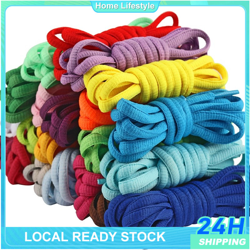 120CM Flat Colorful Shoelaces Canvas Shoes Sport Shoe Lace Basketball ...