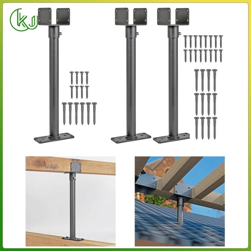 [Wishshopeelxl] Pergola Roof Riser Rotate Horizontally Stable Support ...