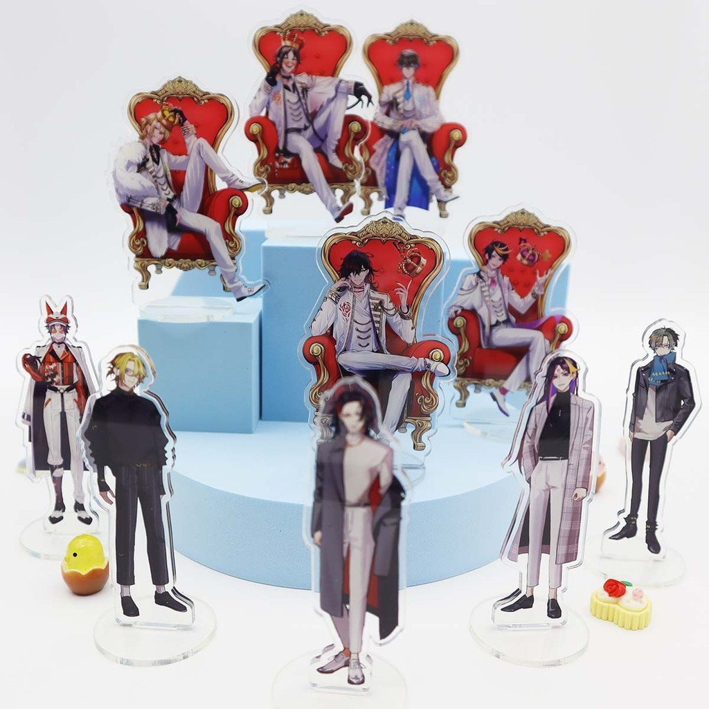 Limited Time Rainbow Club LUXIEM Merchandise Stand Vox Mysta Ike Iuca ...