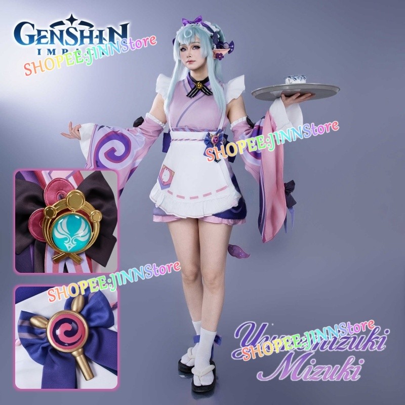 - JINN - GENSHIN IMPACT Cosplay Costume Yumemizuki Mizuki Cute Lori ...