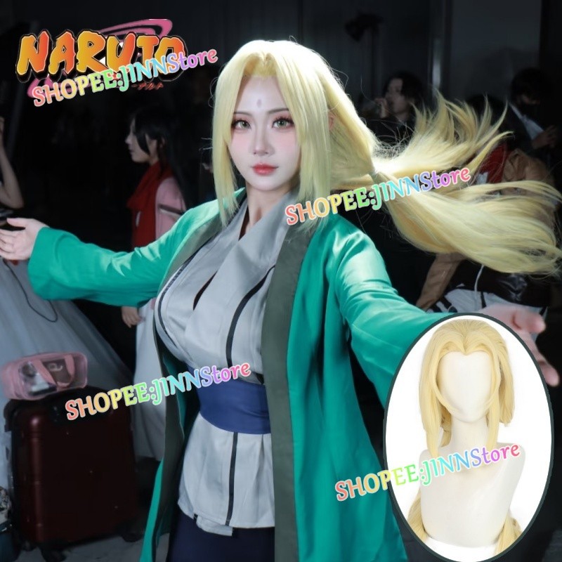 - JINN - [IN STOCK] Anime Tsunade Cosplay Costume NARUTO Ninjas ...