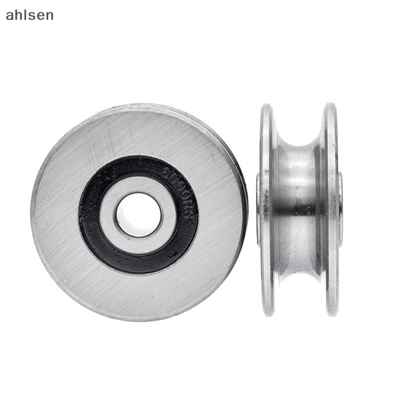 ahlsen 1pcs 8*40*14mm U Grooved Concave Wheel Bearing Wheel/Crane ...