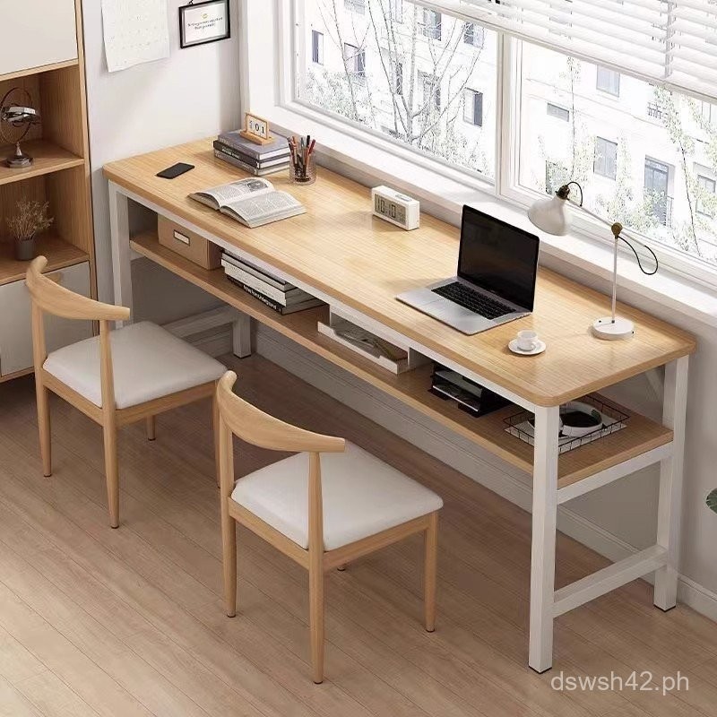 Computer Desk Home Use Long Table Bedroom Simple Rental Wall-Mounted ...