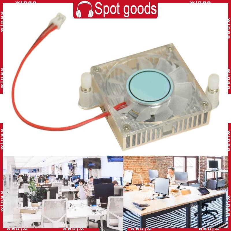 WIN Aluminum Heatsink with Fan Power Computer CPU Graphics Heatsink ...