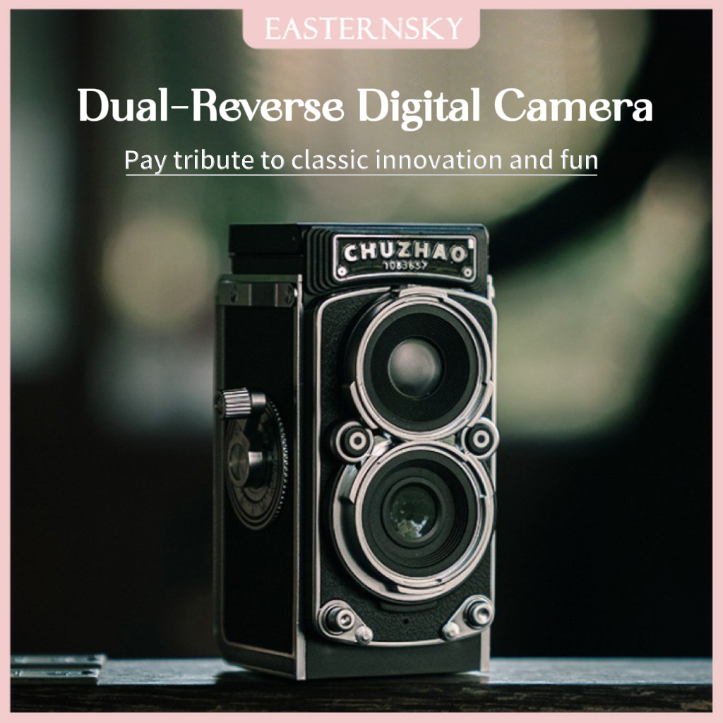 CCD HD Camera Initial Photo Simulation Dual Reverse Retro Digital ...