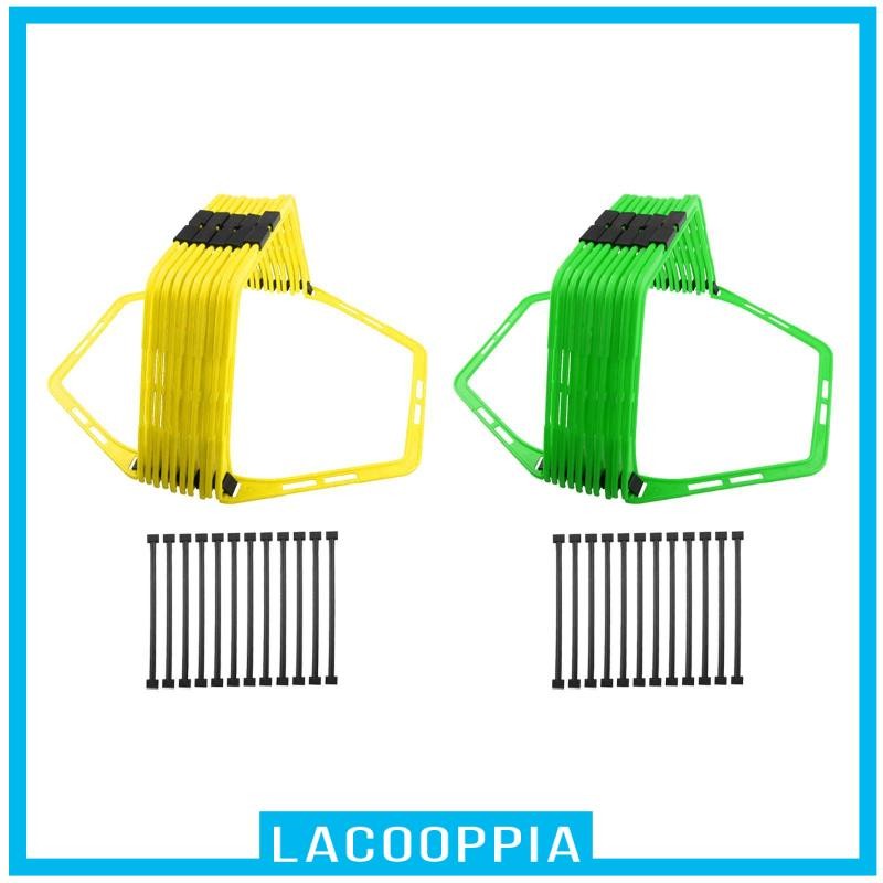 [ Hex Agility Rings Outdoor Jumping Hoops Kids and Adults Foldable ...