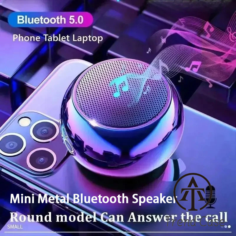 M3 Mini Small Steel Cannon Metal Speaker Wireless Speaker Outdoor ...