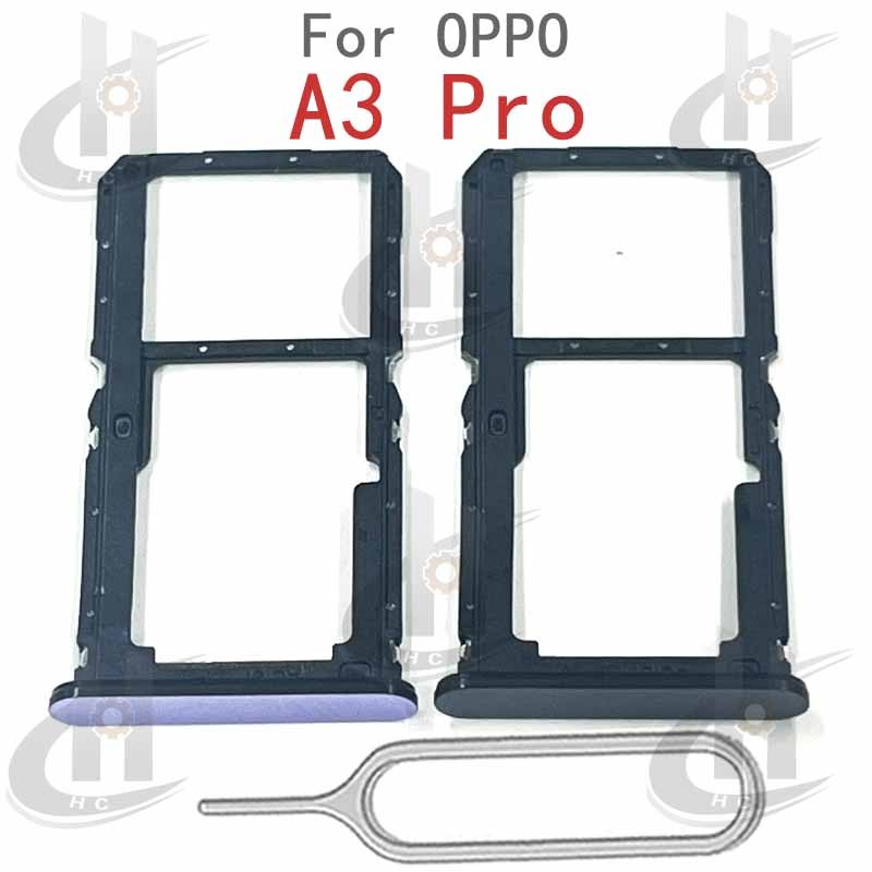 For OPPO A3 Pro CPH2639 Sim Card Tray Slot Holder Card Holder Reader SD ...