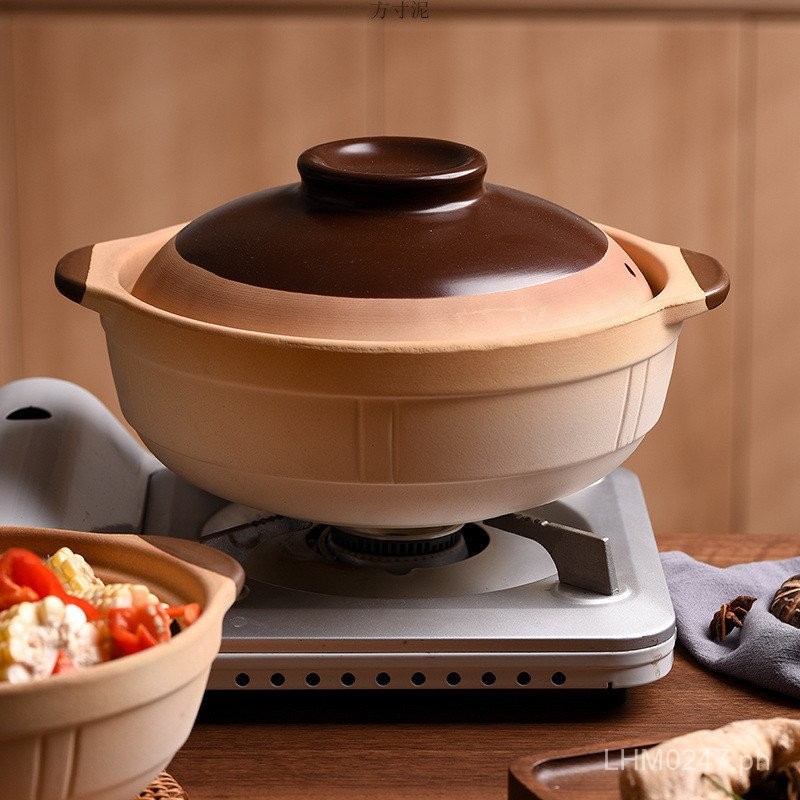 Traditional Ceramic Pot for Stewing Soup and Dry Cooking, Non-Cracking ...