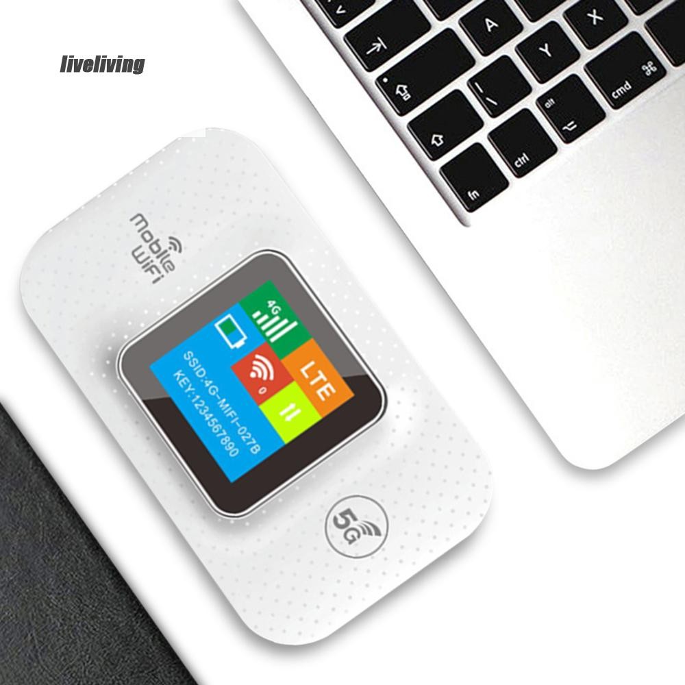 4G/5G Mobile WIFI Router 150Mbps 4G LTE Wireless Router 3000mA Portable Pocket MiFi Modem Mobile ...