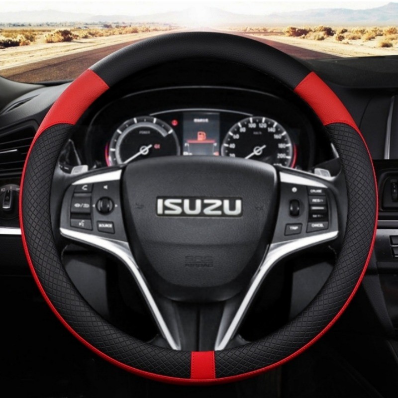 Isuzu Carbon Fiber Penutup Stereng Steering Wheel Cover For Isuzu ...
