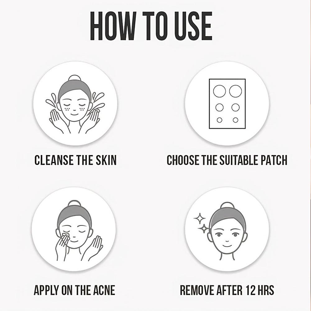 Boxed Acne Patch Regular Acne Stickers Mild And Non-irritating Pimple ...