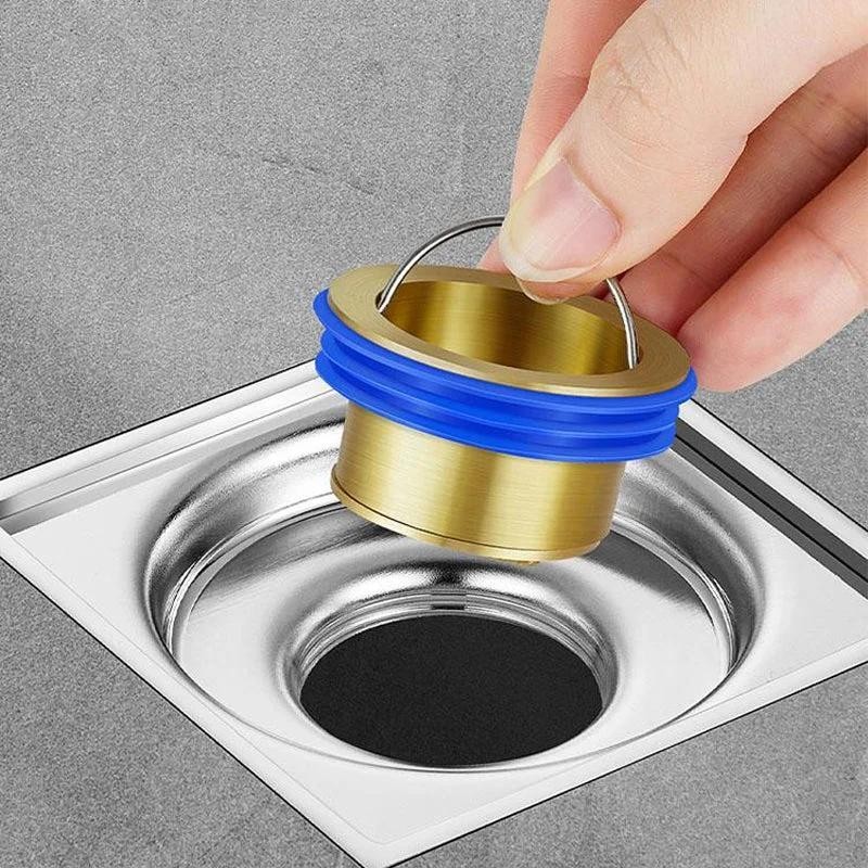 One Way Drain Valve Shower Drainer Insect Prevention Seal Stopper Anti ...