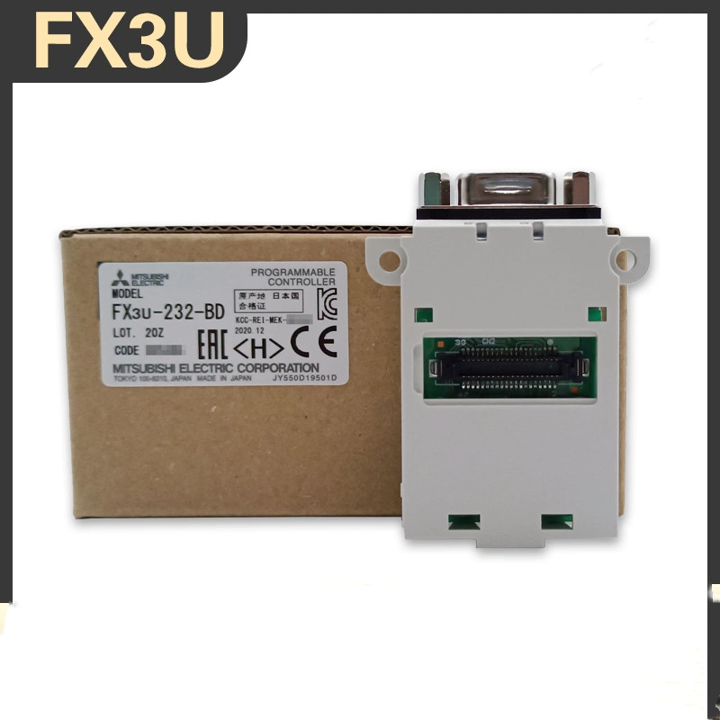 Original Mitsubishi PLC Extension Module FX3U-485-BD 232 422 CNV USB Adapter Board Communication ...