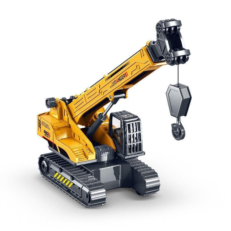 super long-arm crane toy: realistic engineering vehicle for kids' play ...