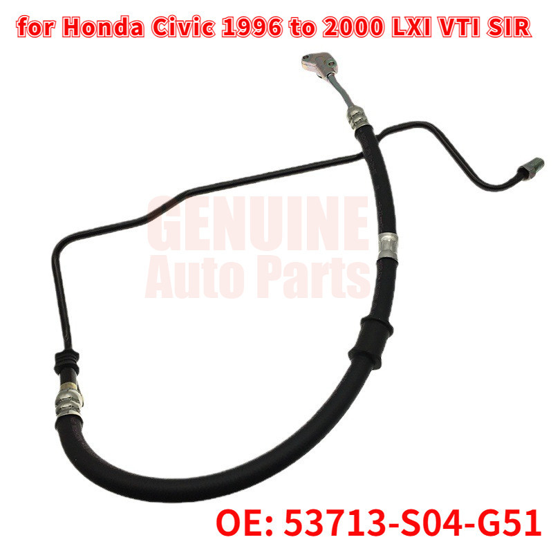 Civic 1996-00 Genuine Honda Power Steering Hose for LXI VTI SIR 53713 ...