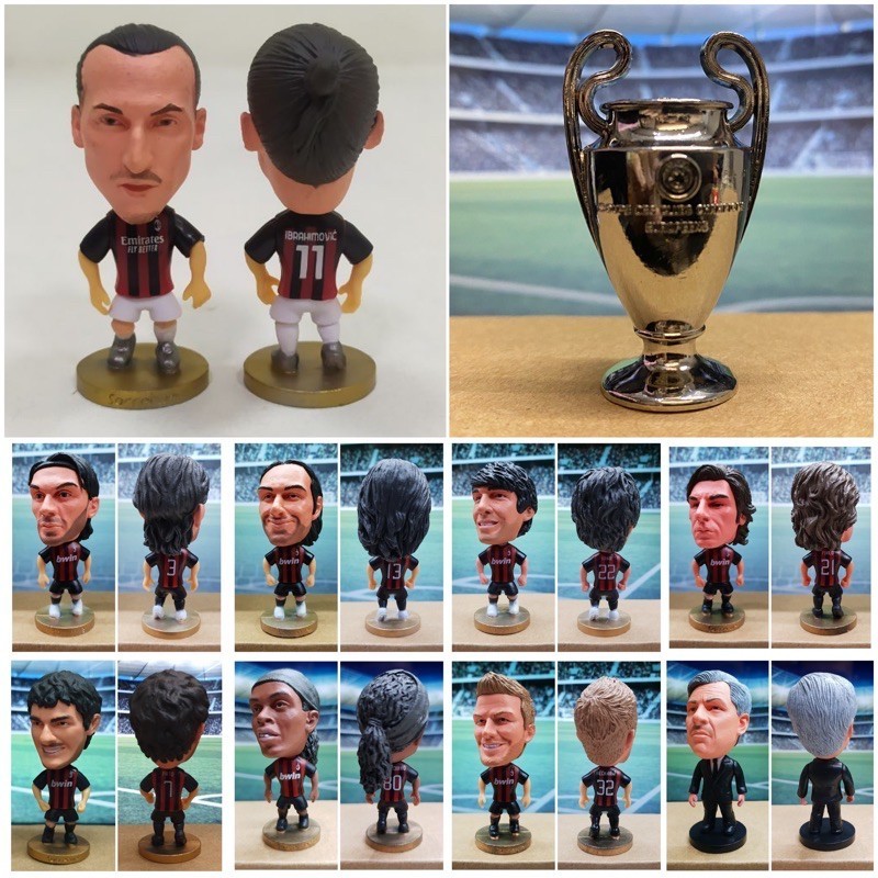 Football Character/Milan Maldini Nesta Inzaghi Kaka Ronaldinho Beckham ...