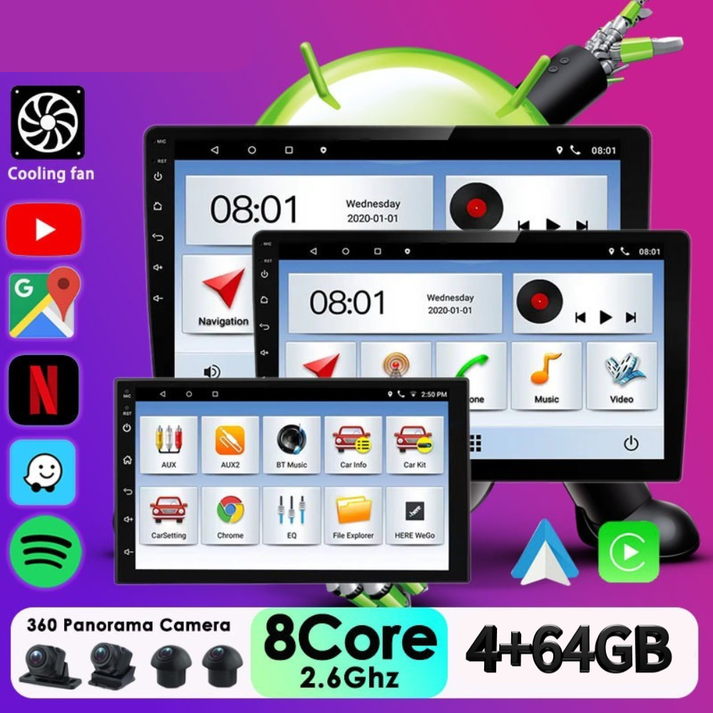 2024 model with cooling system, Android host, 360 camera, car system, 8 ...