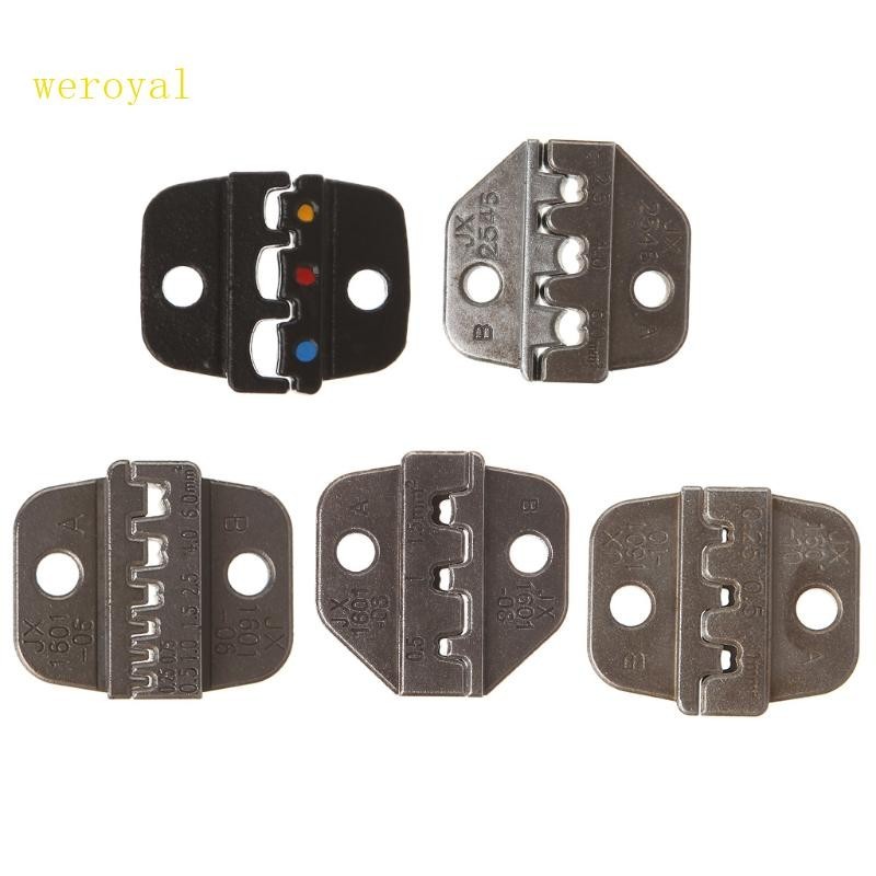 weroyal Ratchet Wire Crimper Insulated Bare Terminal Jaw Mold For ...