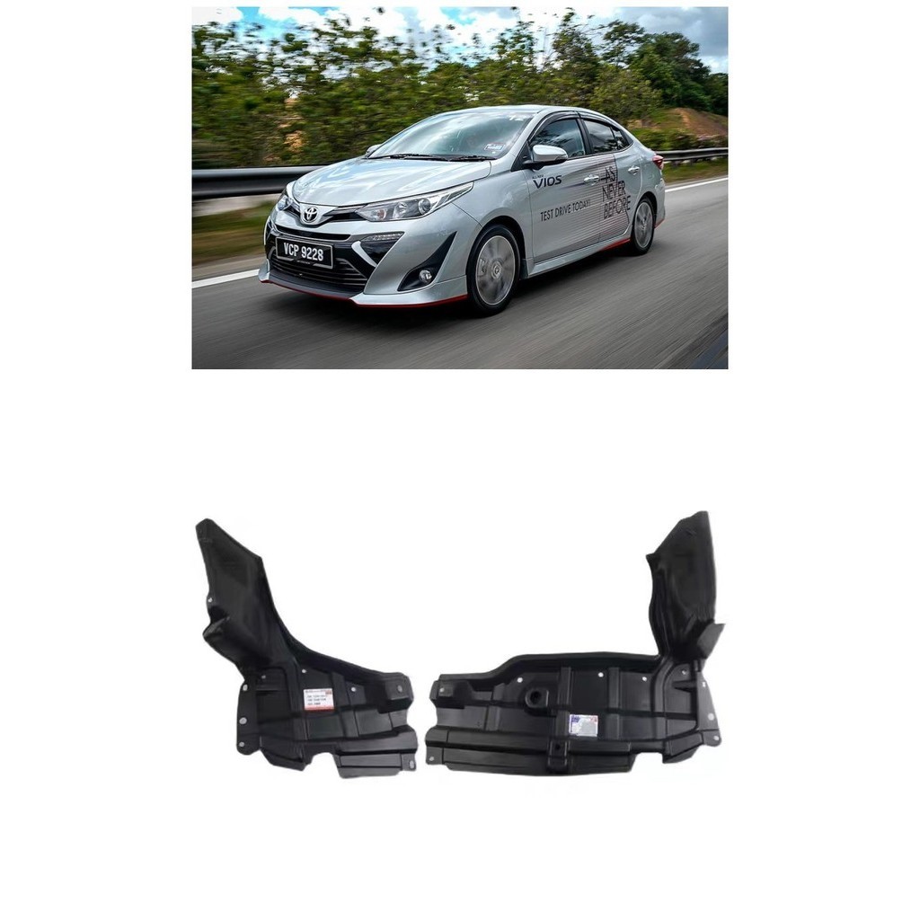 xps Engine Splash Guard / Engine Under Cover for toyota vios 2018 2019 ...