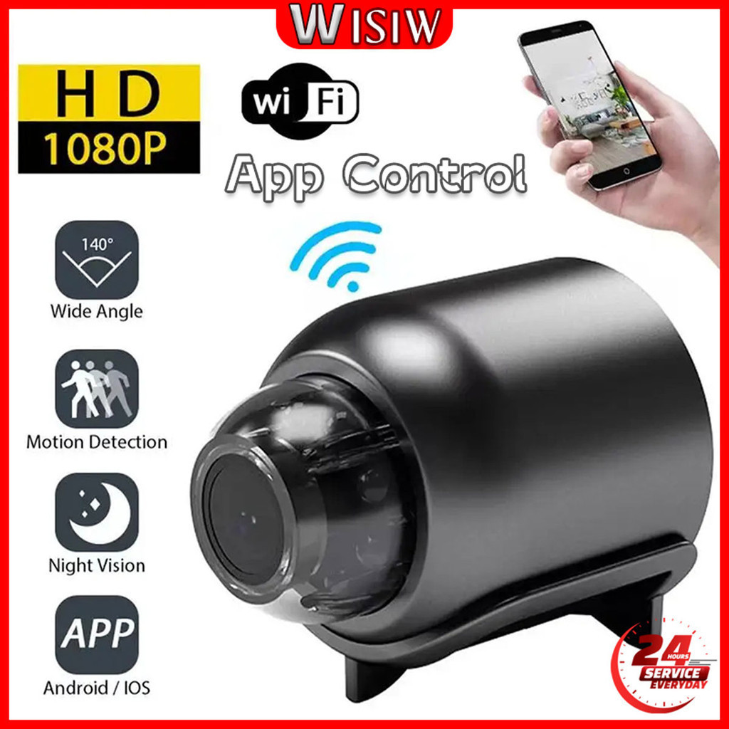 [Mini] 1080P Camera Hidden Super Mini CCTV Wireless Wide Angle WIFI ...