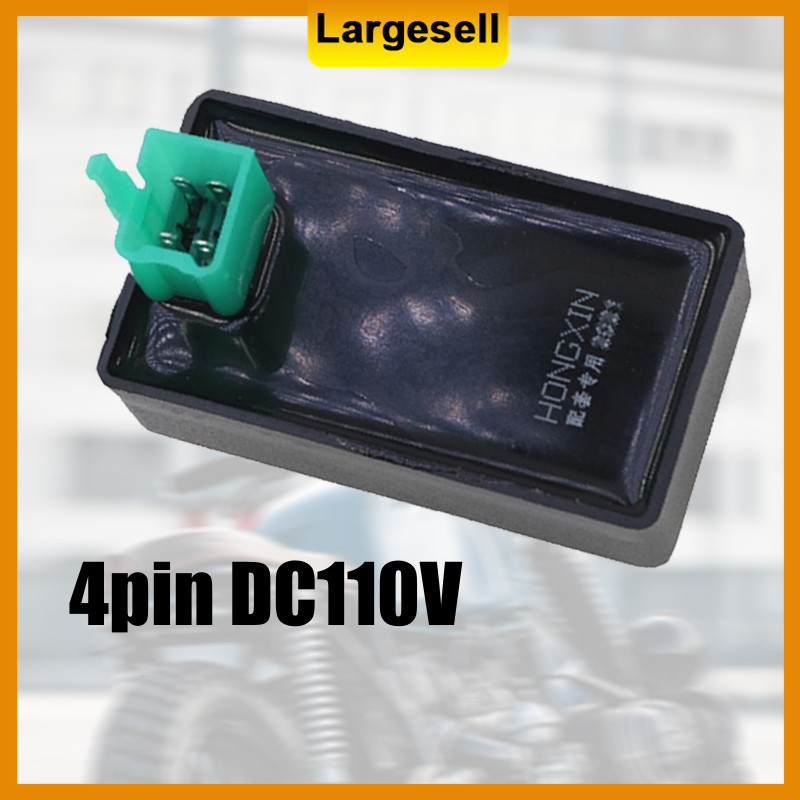 4 Pin CDI Battery Operated DC 110V CDI Ignition Unit for LIFAN 100 ...