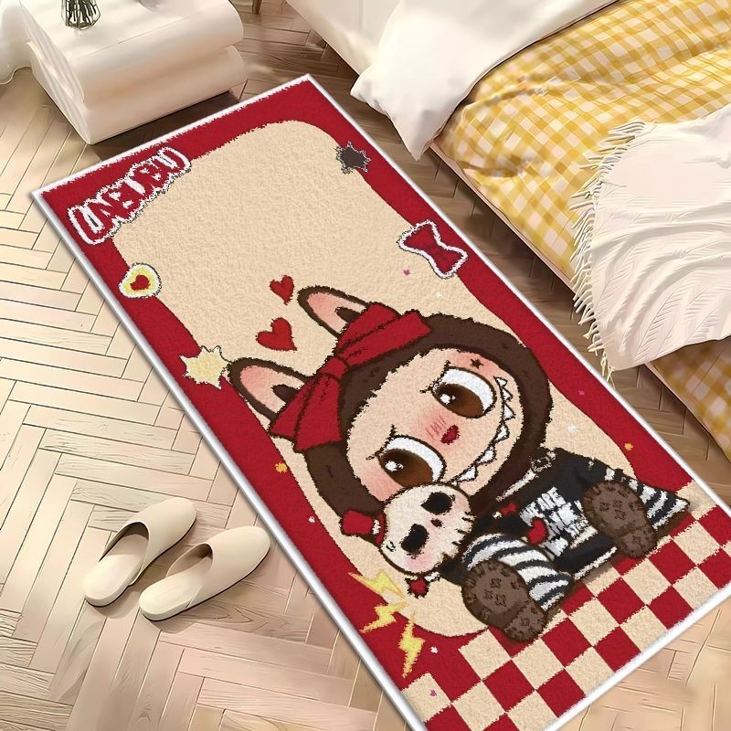 Thickened Cartoon Labu Cloth Carpet Bedroom Bedside Blanket Bay Window ...