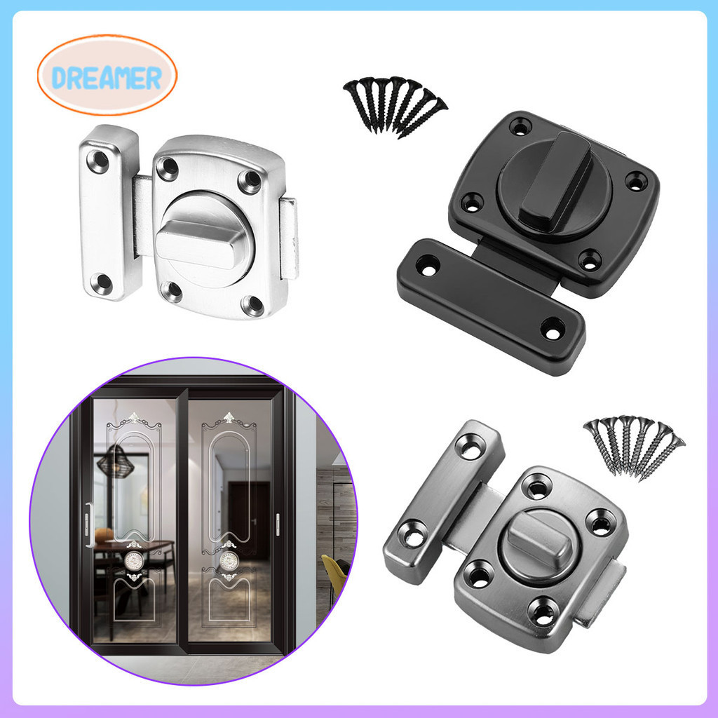 Twist Security Door Plug Lock Gate Lock Zinc Alloy Anti-Theft Door Bolt ...