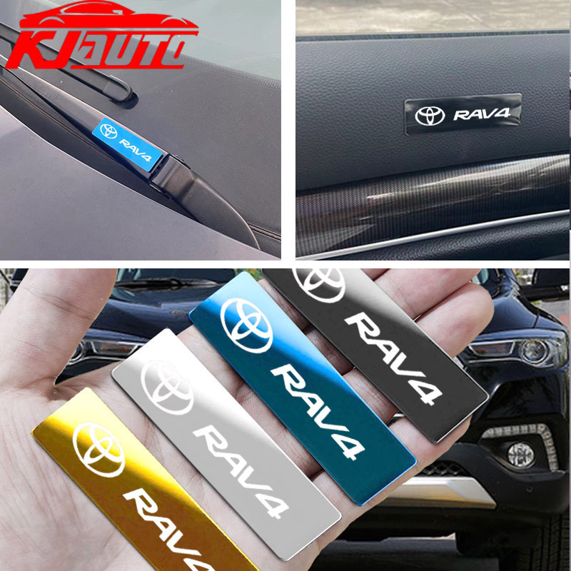 Toyota Rav4 Car Body Fender Side Metal Emblem Sticker Auto Window ...