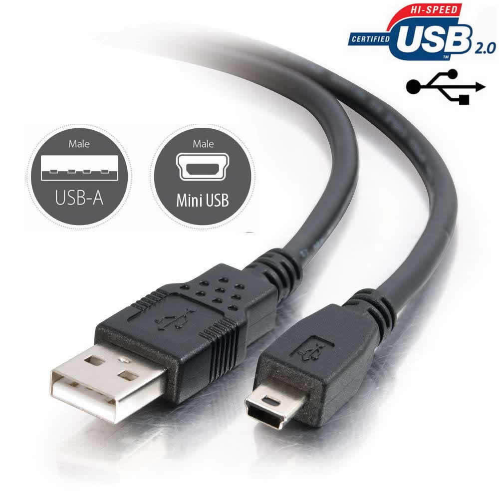 USB Cable f/ Canon PowerShot A1000 is A1100 is A2000 is A2100 is A2400 ...