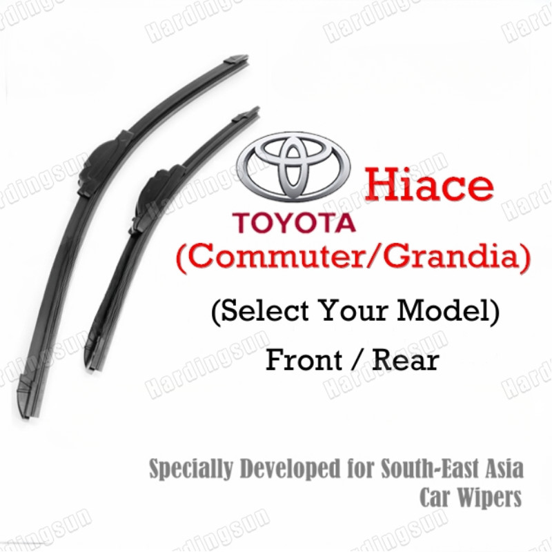 (Select Your Model) Toyota Hiace (Commuter/Grandia) Wiper Blade for HI ...