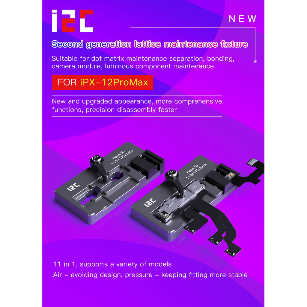I2C Face ID Dot Matrix Repair Fixture for IPhone X-11pro Max Dot Matrix ...