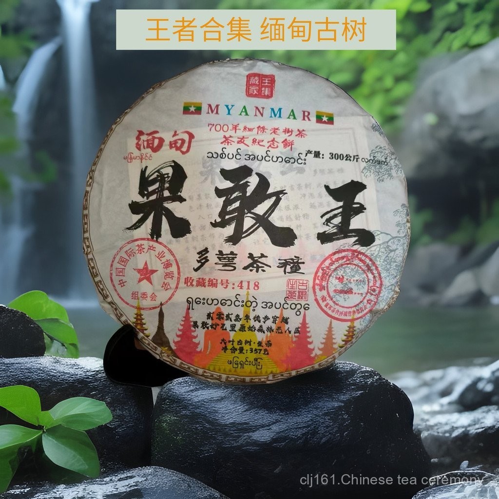 Pu'er Raw Tea Cake/Myanmar Kokang1000Year Wild Gushu Tea/Yi Wu Raw Tea Cake357g | Shopee Philippines