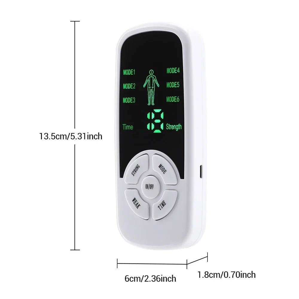 EMS Electric Muscle Therapy Stimulator Tens Unit Machine Meridian ...