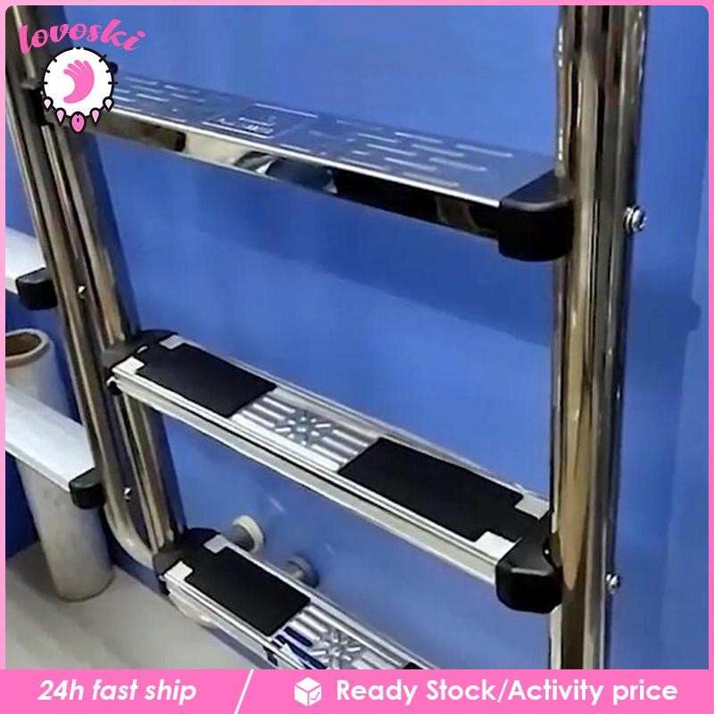 [Lovoski] Pool Ladder Pedal Swimming Pool Ladder Steps Good Bearing ...