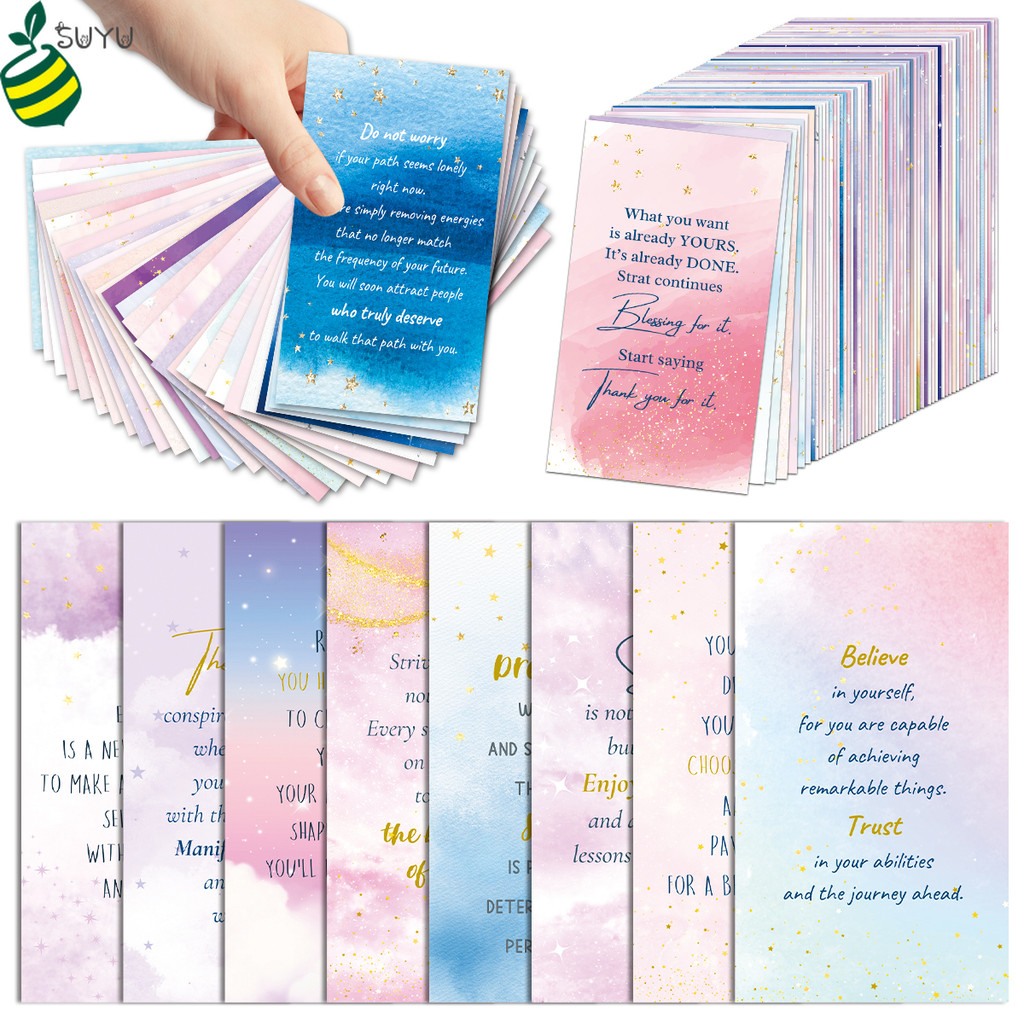 60pcs Inspirational Motivational Cards Encouragement and Confidence ...
