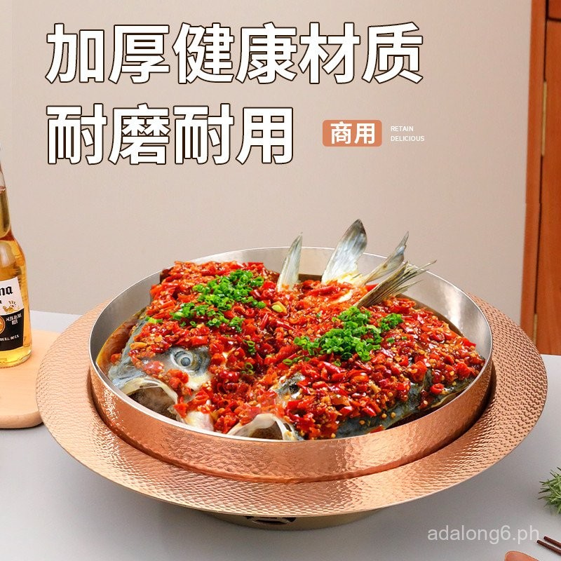 Stainless Steel Chopped Pepper Fish Head Special Pot for American Frog ...