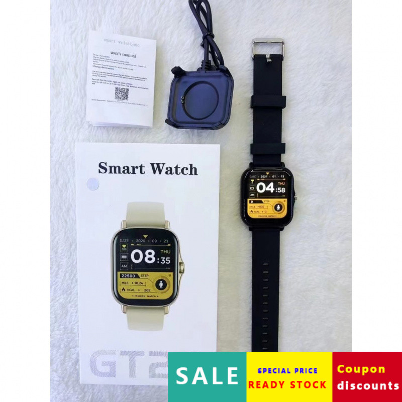 Smart Watch GT20 fitpro 1.69Bluetooth Calling Music Heart Rate Blood ...