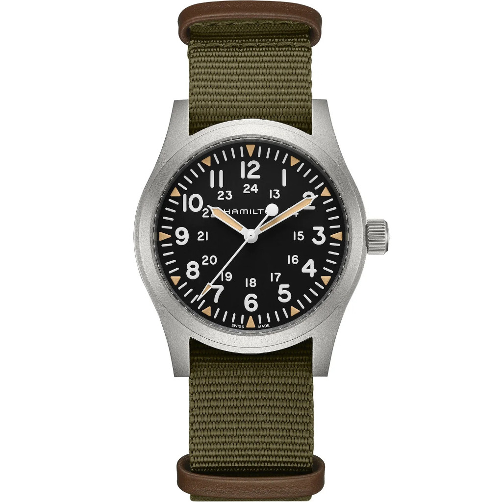 JDM WATCH ★Hamilton Khaki Field H69529933 Makina 42mm Itim na Dial ...