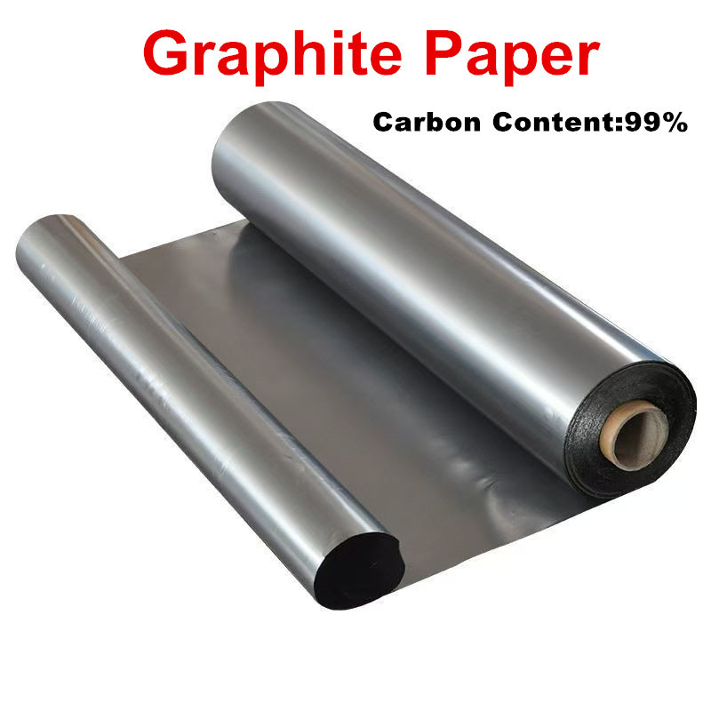High Purity Graphite Paper Electrode Sheet Made Of Graphite Foil Carbon ...