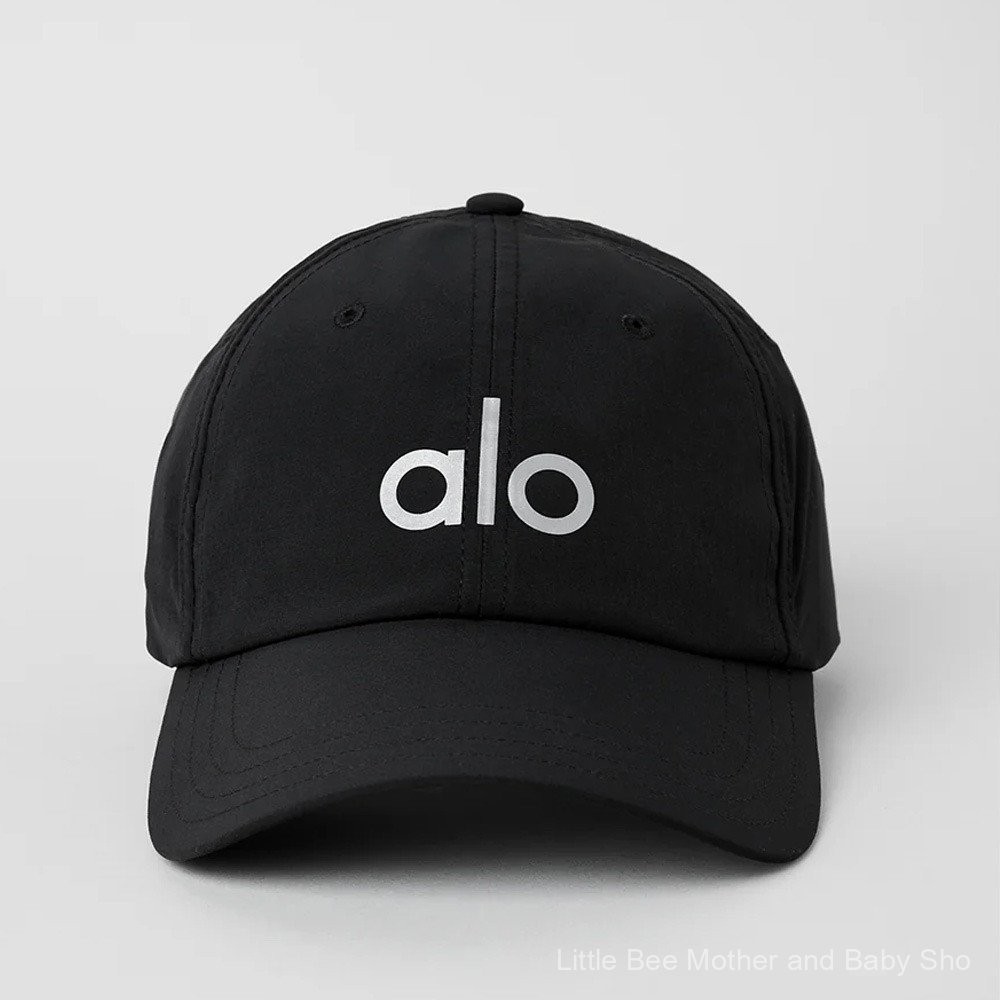 A Alo Original Emblem Baseball Cap, Unisex Soft-Top Hat with Visor for ...
