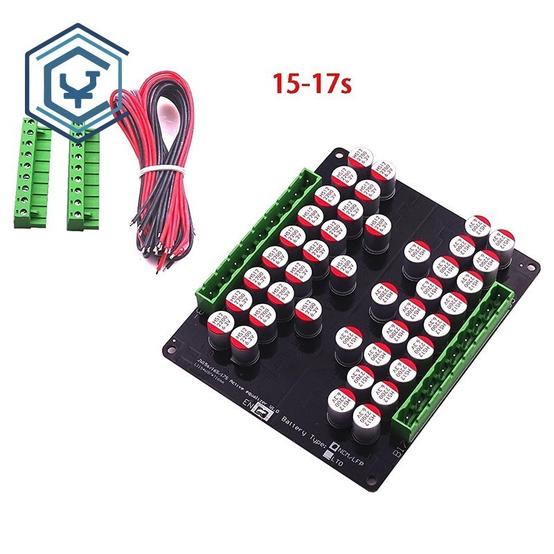 1PCS 7S 8S Active Equalizer Balancer Lifepo4 Ternary Lithium Li-Ion LTO ...