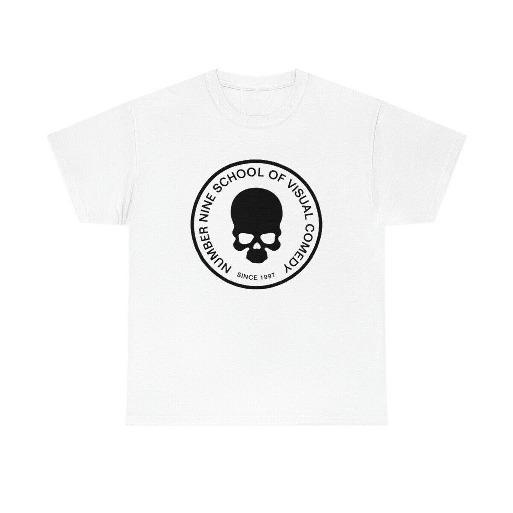 School Of Visual Comedy Number Nine Heavy Cotton Tee Shirt | Shopee ...